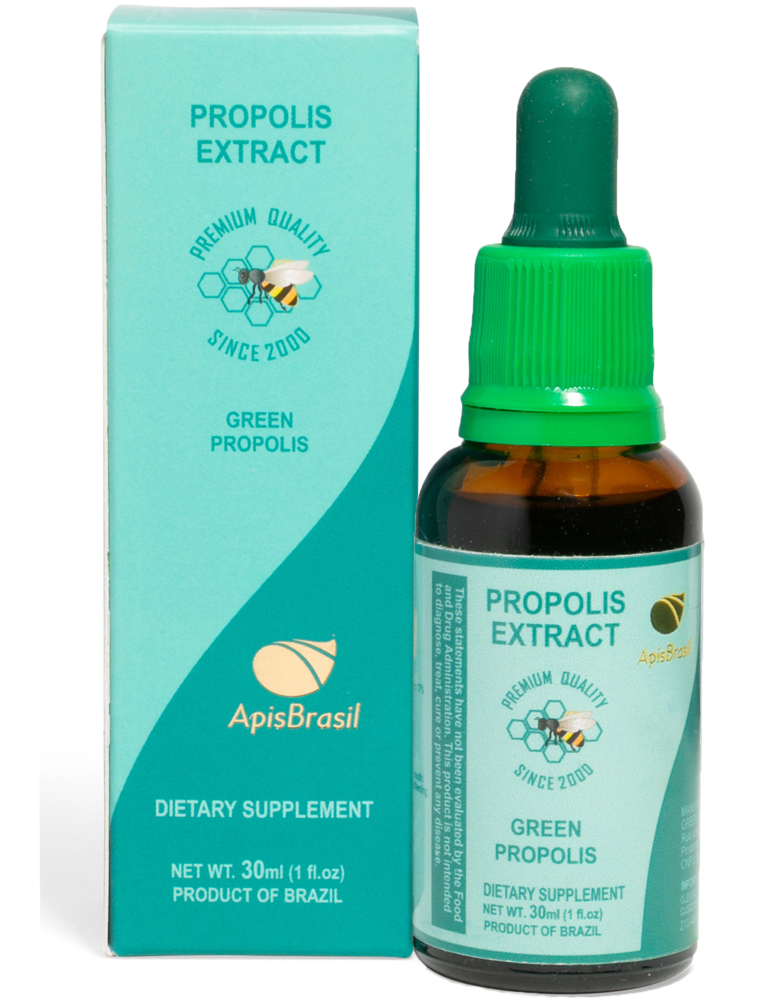 Green Propolis Liquid Extract (30ml) Pack of 1 – ApisBrasil