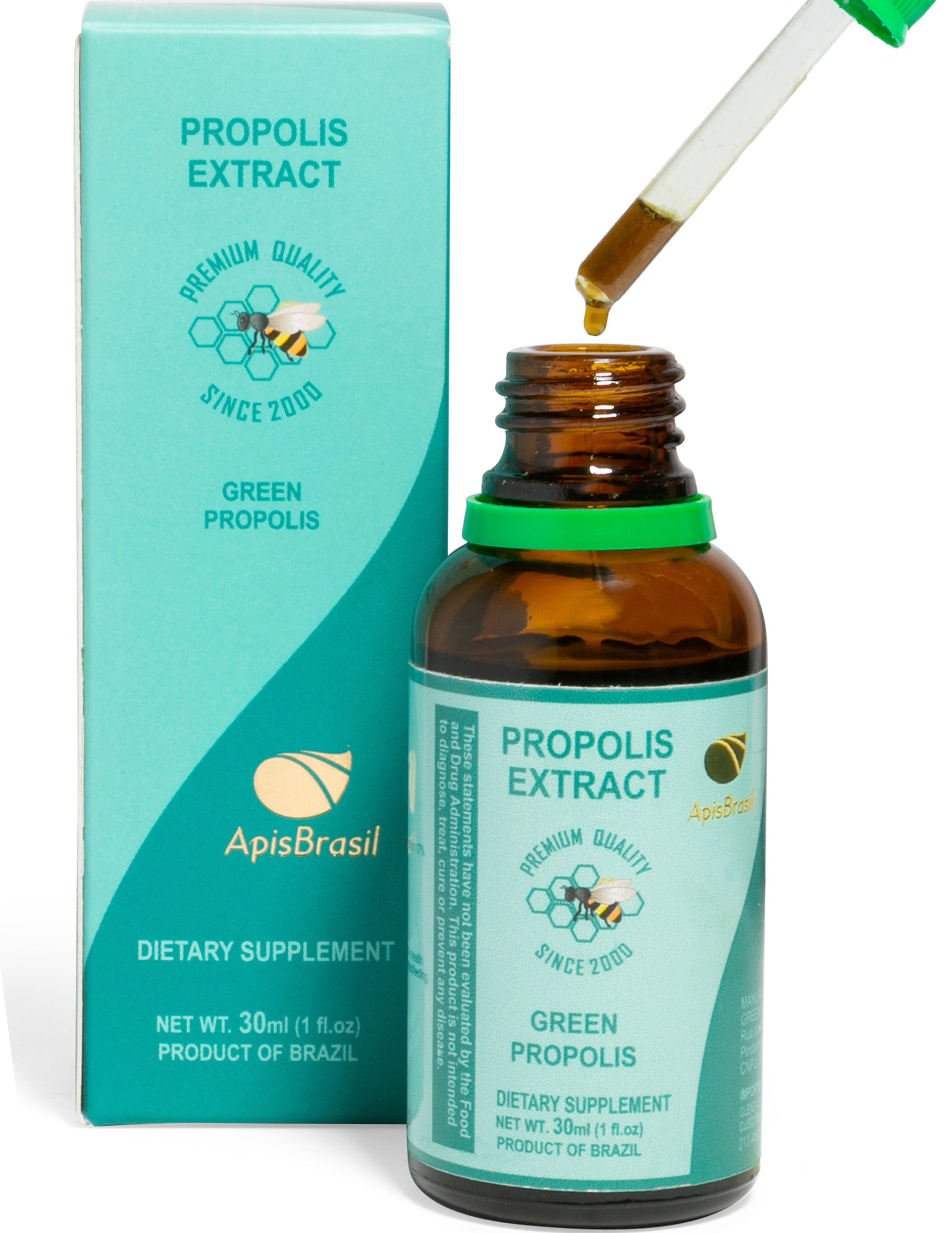 Green Propolis Liquid Extract (30ml) Pack of 1 – ApisBrasil